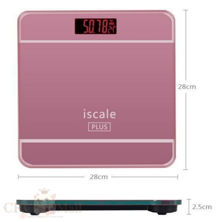 Iscale Plus Digital Scale High Accuracy Weight Scale - Rose Pink ...